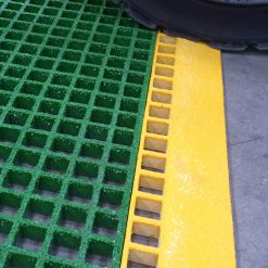 GRP Grating Ramp for 25mm & 38mm Grating | Chamfered Access Ramp Section