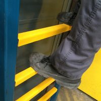 Anti Slip Ladder Rung Covers (Pack of 3) | GRP Safety Ladder Rung ...