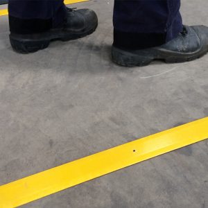 GRP Line Marking Strip 3000mm x 50mm | Permanent Safety Yellow Floor Marker