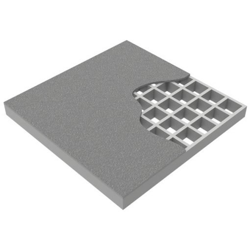 GRP Covered Top Grating | Anti-Slip Fibreglass Solid Top Panels